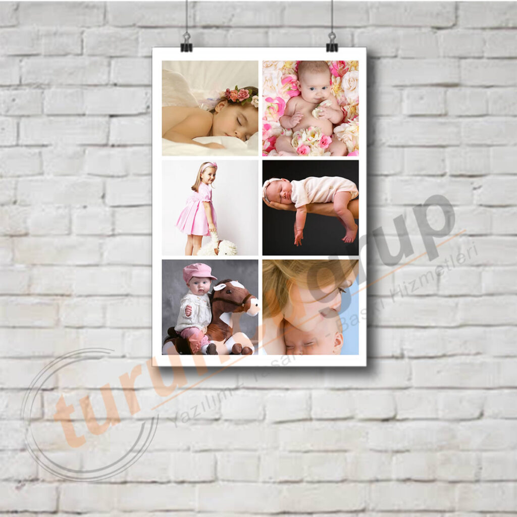 Poster Baskı - Okul Fotoğraf Paketleri - Turuncu Baskı