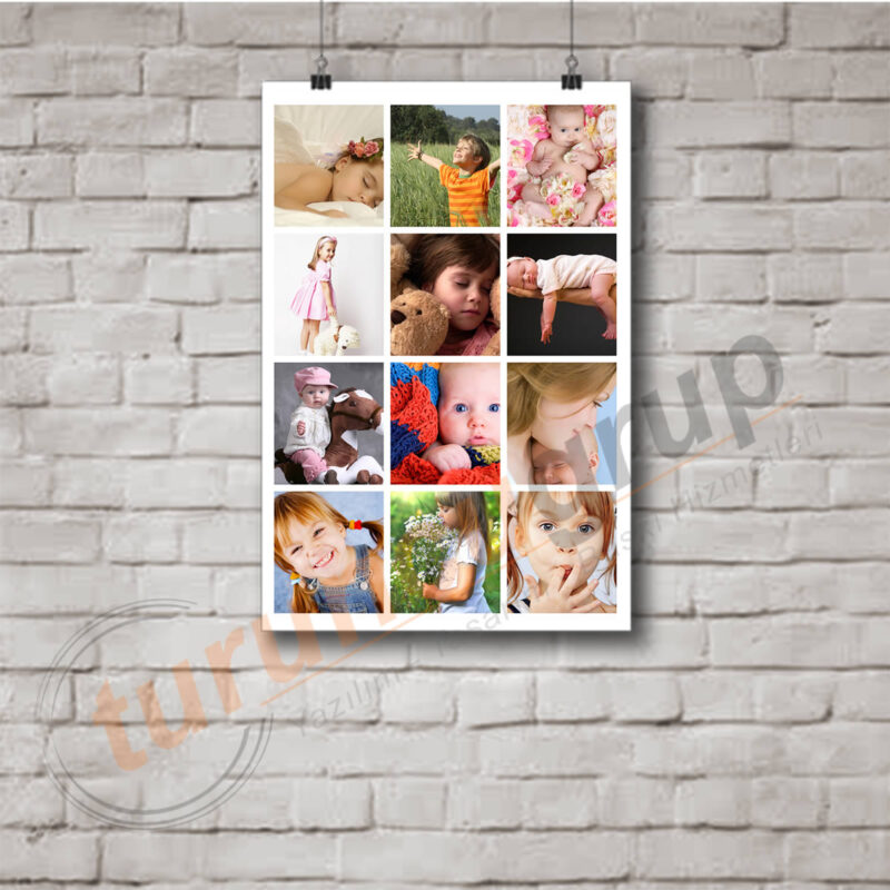 Poster Baskı - Okul Fotoğraf Paketleri - Turuncu Baskı